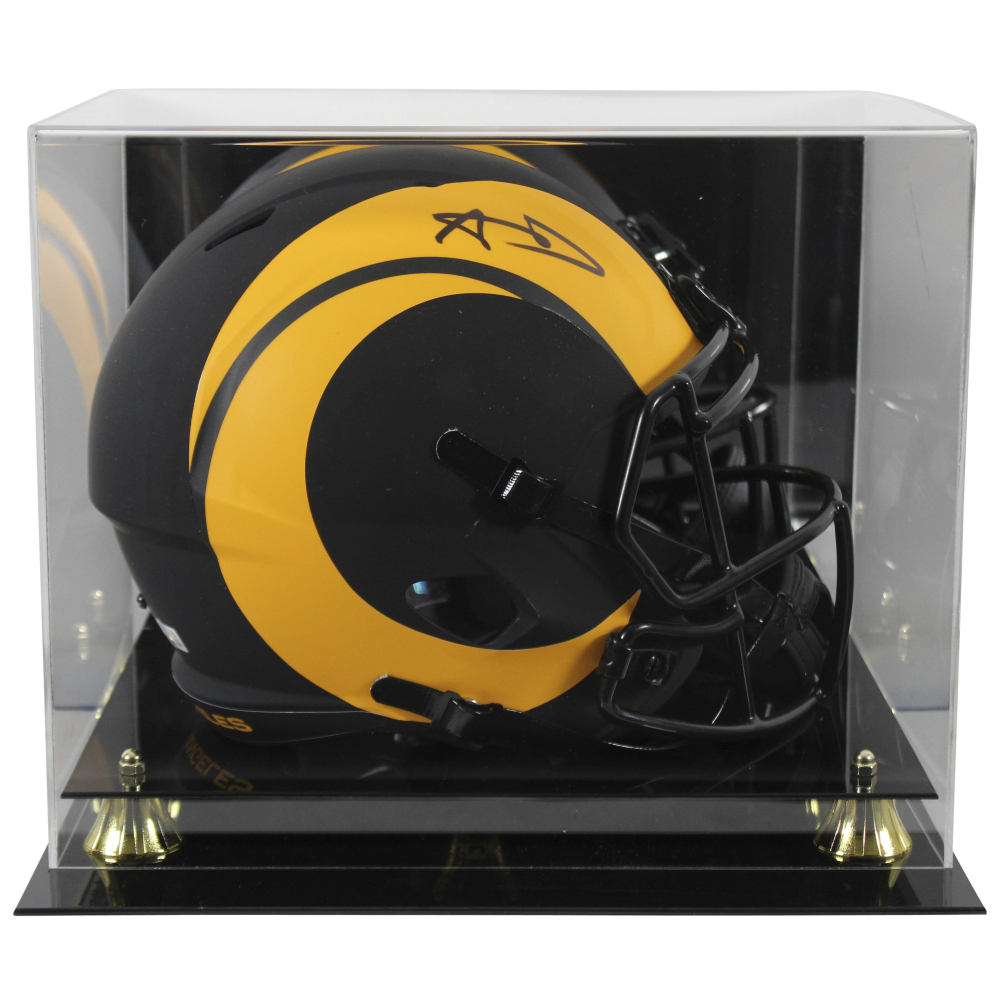 Aaron Donald Signed Rams Full-Size Eclipse Alternate Speed Helmet with ...