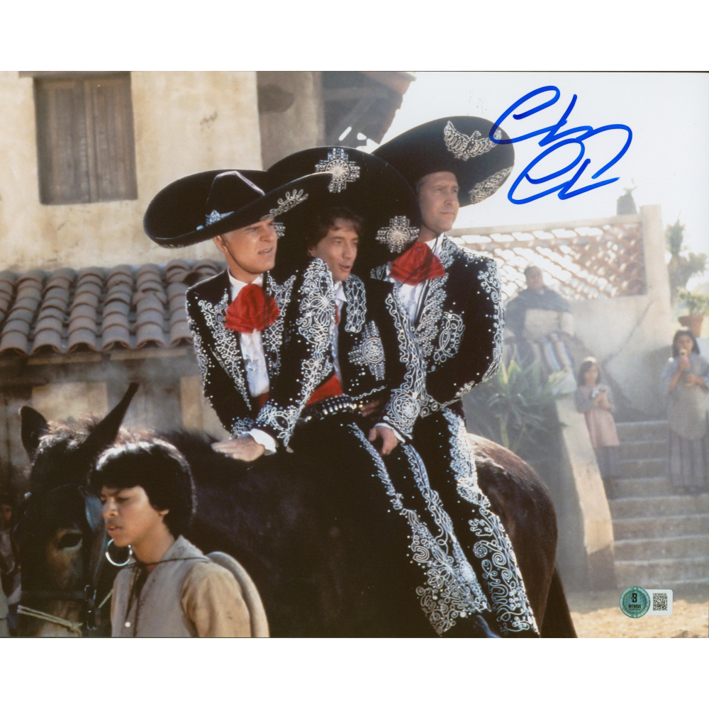 Chevy Chase Signed "Three Amigos" 11x14 Photo (Beckett) | Pristine Auction