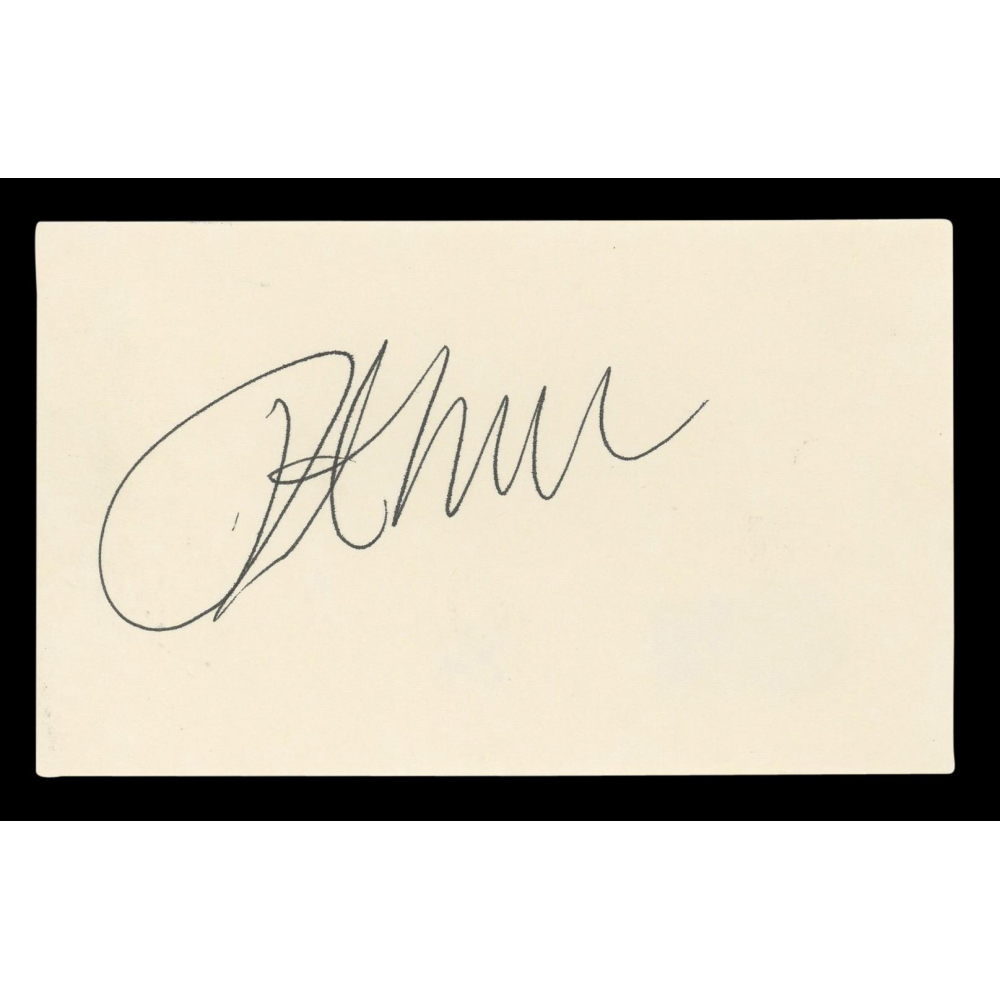 Peter Weller Signed 3x5 Index Card (Beckett) | Pristine Auction