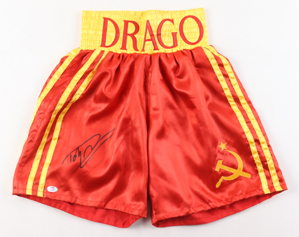 Dolph Lundgren Signed "Rocky IV" Boxing Trunks (PSA) | Pristine Auction