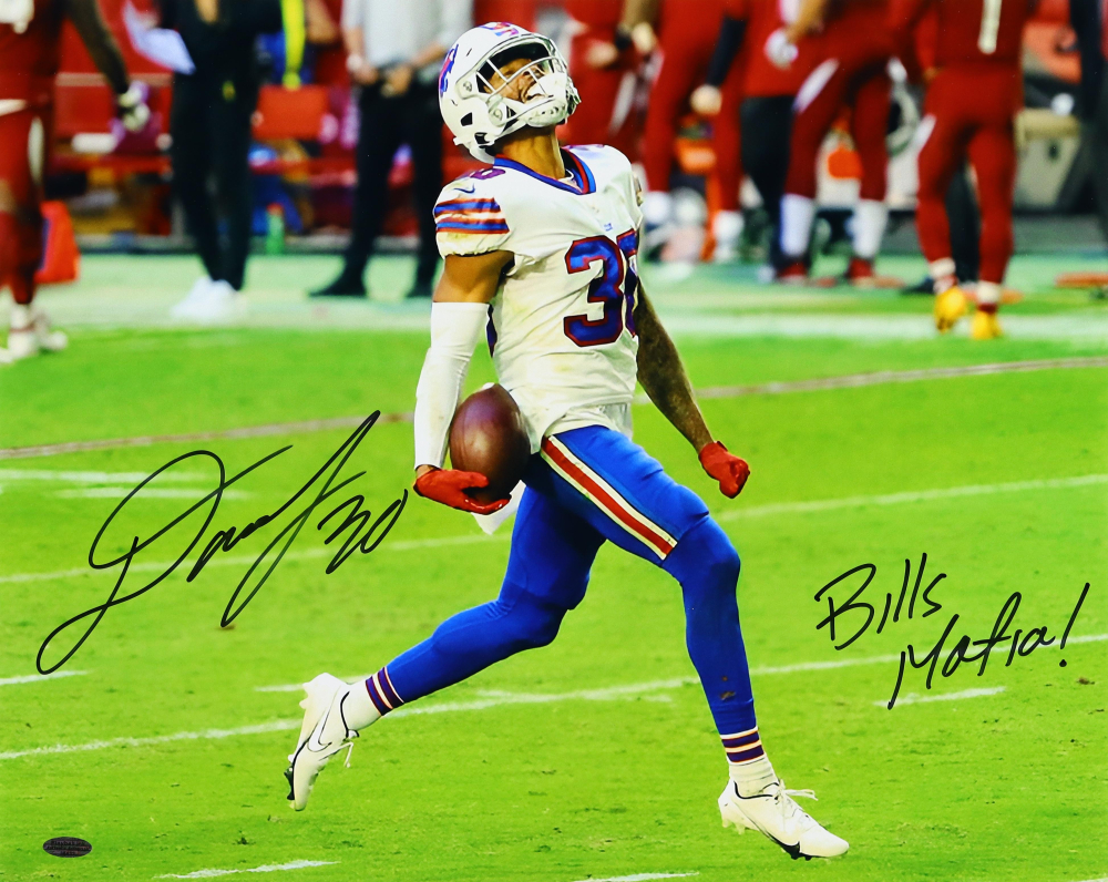 Dane Jackson Signed Bills 16x20 Photo Inscribed "Bills Mafia ...
