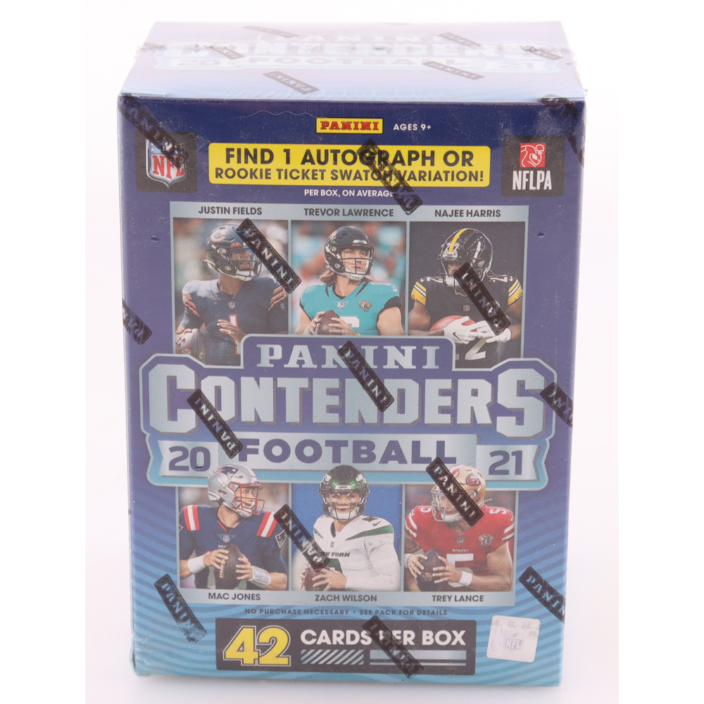 2021 Panini Contenders Football Blaster Box with (6) Packs | Pristine ...