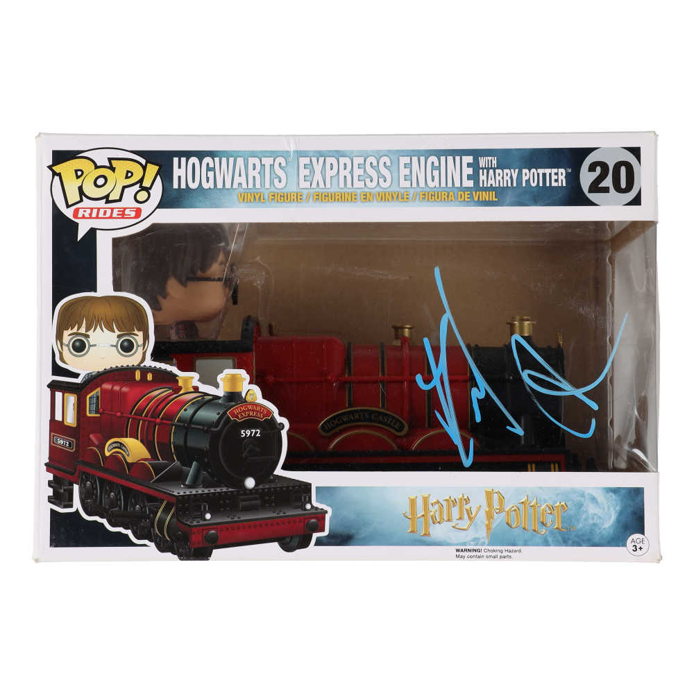 Daniel Radcliffe Signed "Harry Potter" #20 Hogwarts Express Engine With ...