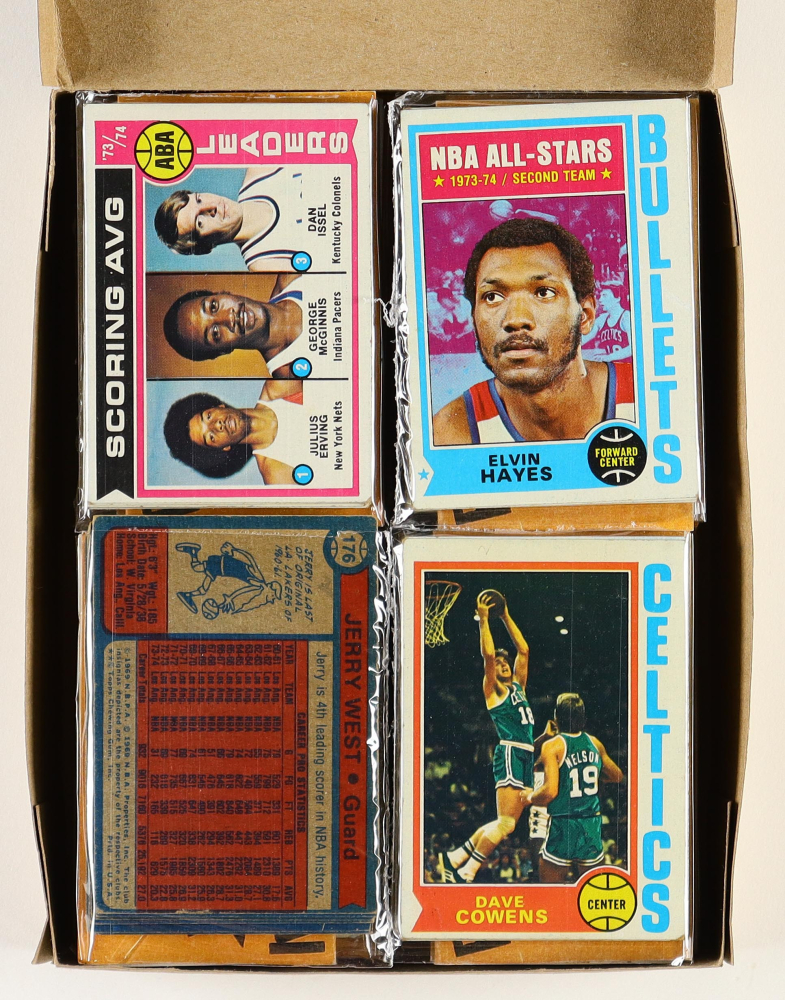 1974-75 Topps Basketball Card Fun Pack Box with (20) Packs | Pristine ...