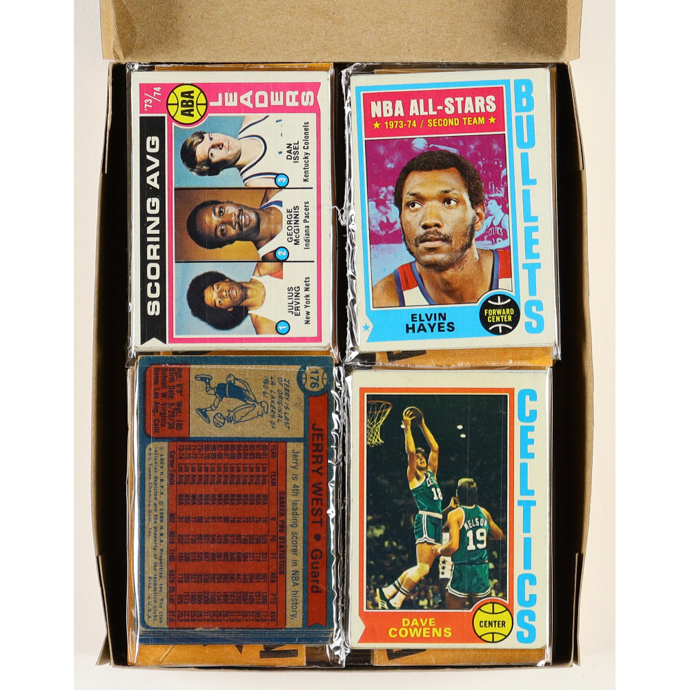 1974-75 Topps Basketball Card Fun Pack Box with (20) Packs | Pristine ...