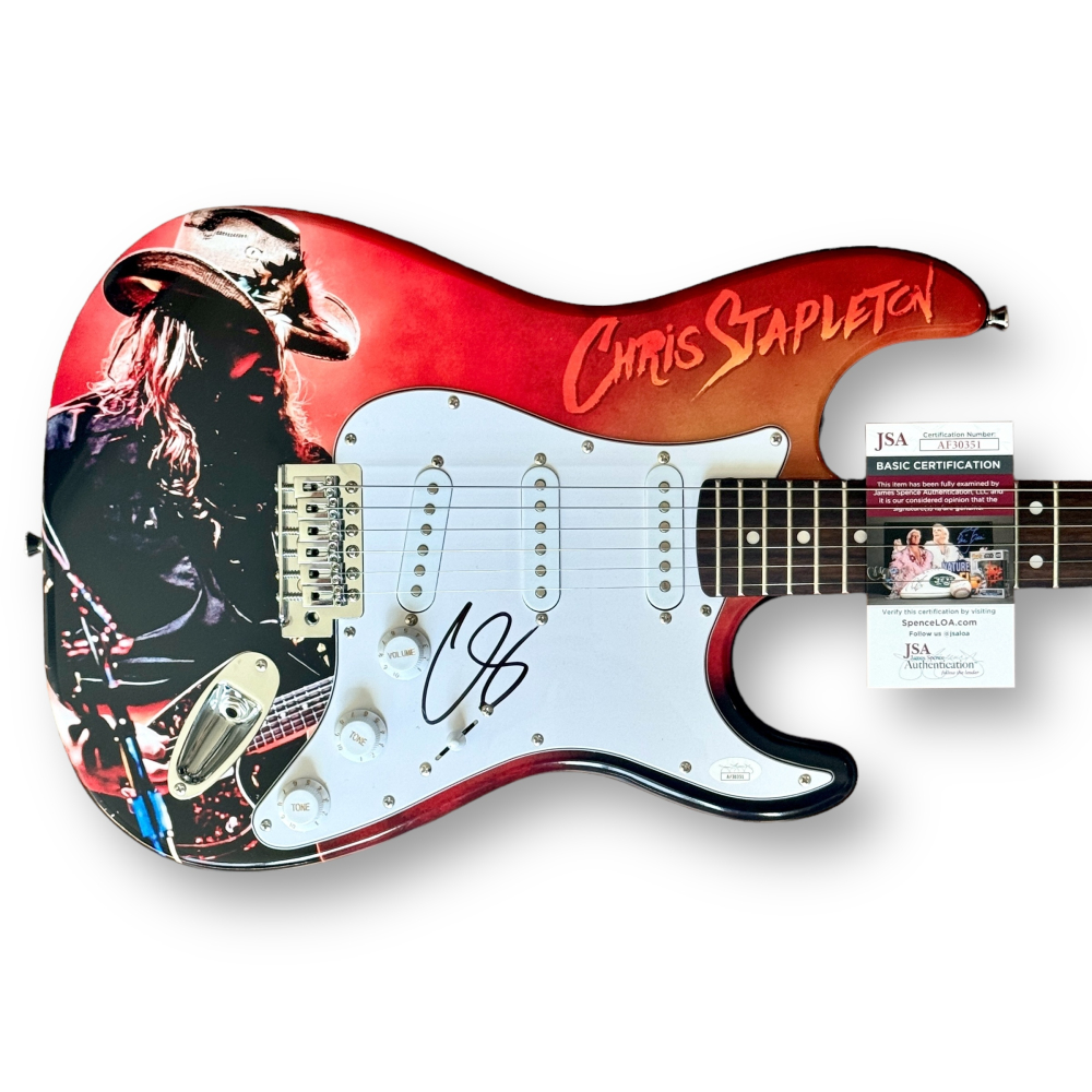 Chris Stapleton Signed 39" Electric Guitar (JSA) | Pristine Auction