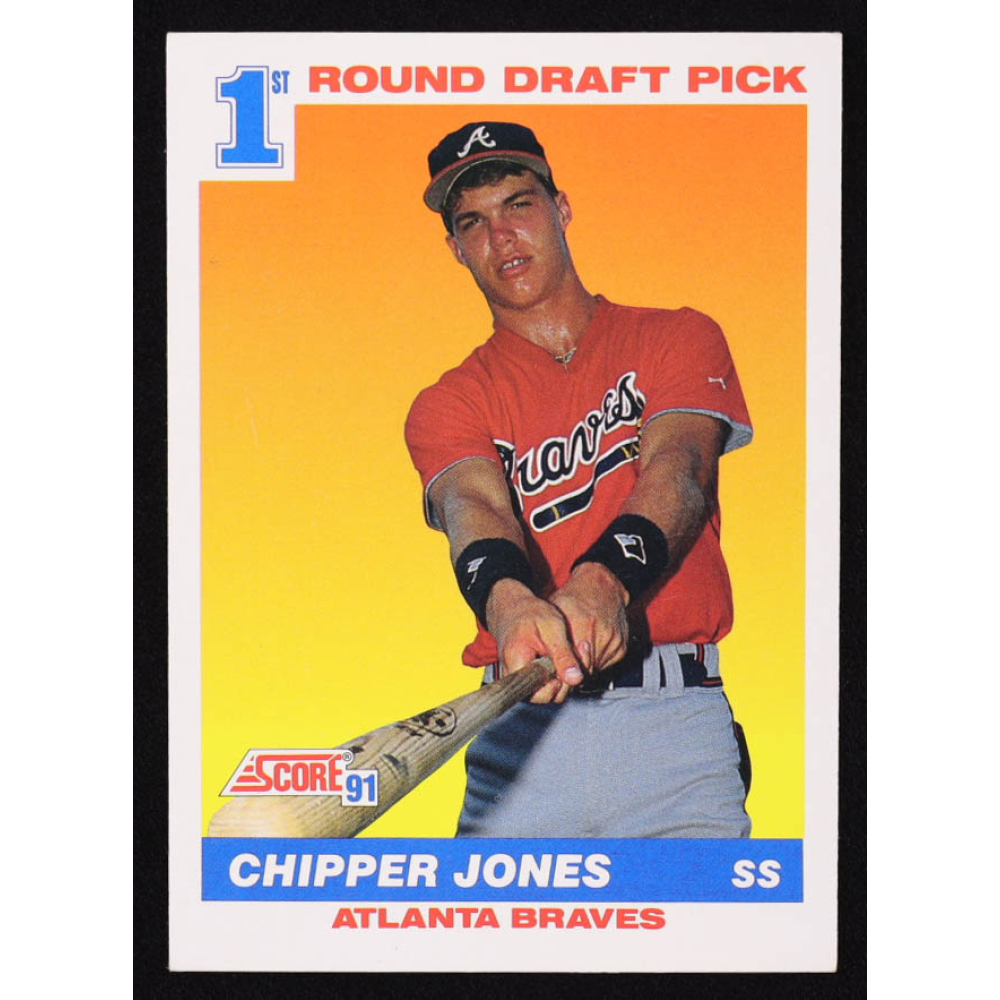 Chipper Jones 1991 Score #671 RC | Pristine Auction