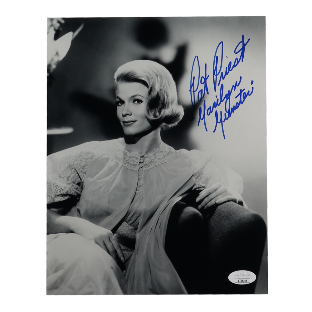 Pat Priest Signed "The Munsters" 8x10 Photo Inscribed "Marilyn Munster ...