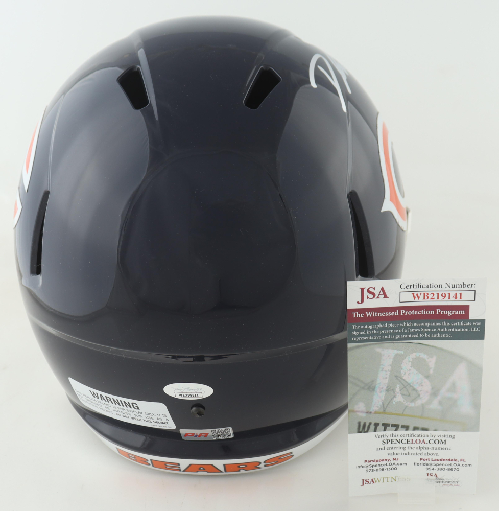 D'Andre Swift Signed Bears Full-Size Speed Helmet (JSA) | Pristine Auction