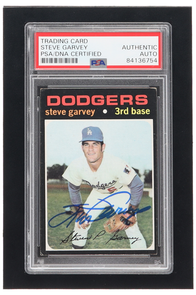 Steve Garvey Signed 1971 Topps #341 RC (PSA) | Pristine Auction