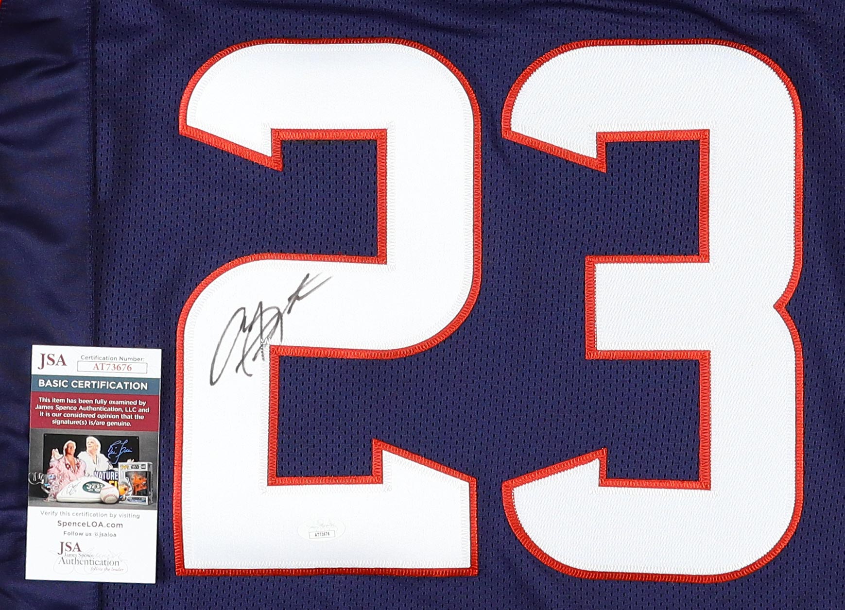 Arian Foster Signed Jersey (JSA) | Pristine Auction