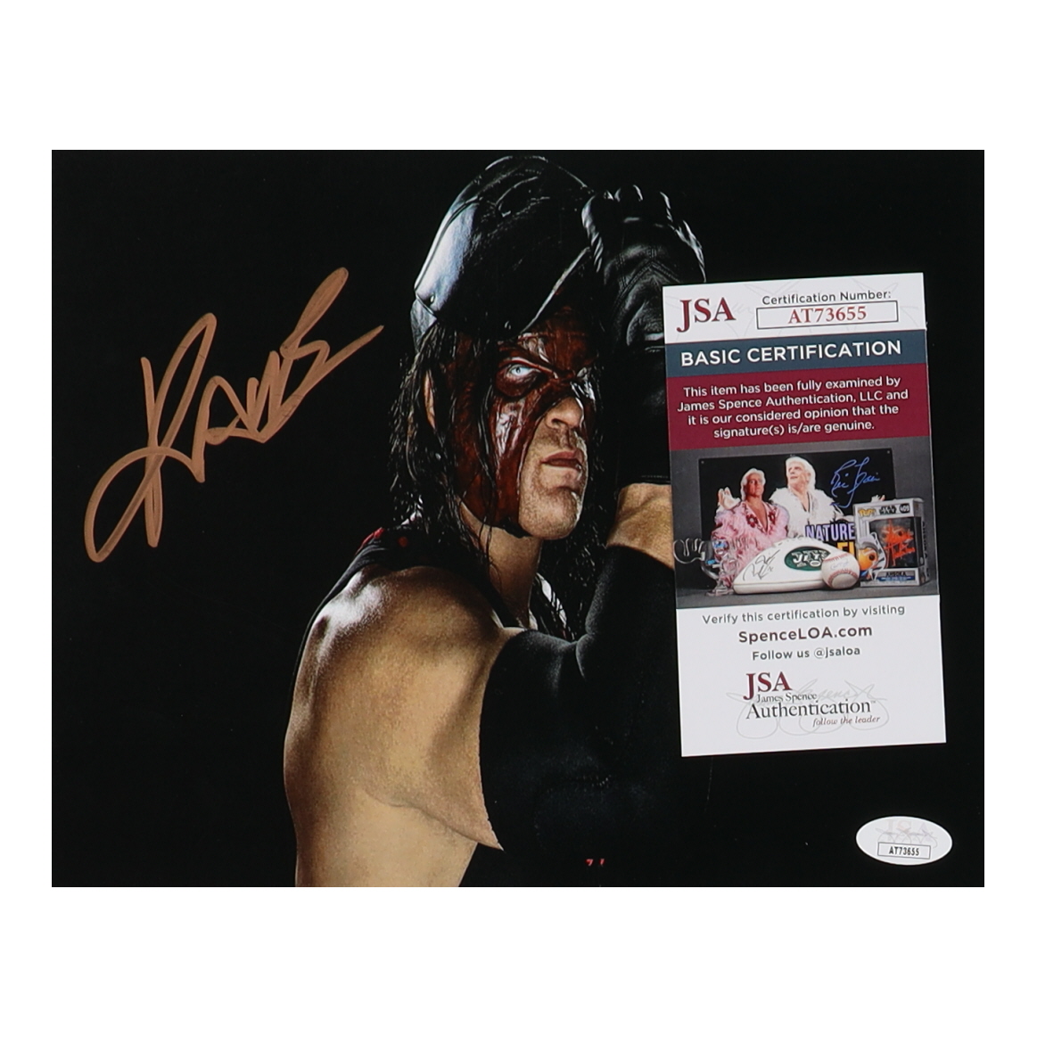 Kane Signed WWE 8x10 Photo (JSA) | Pristine Auction