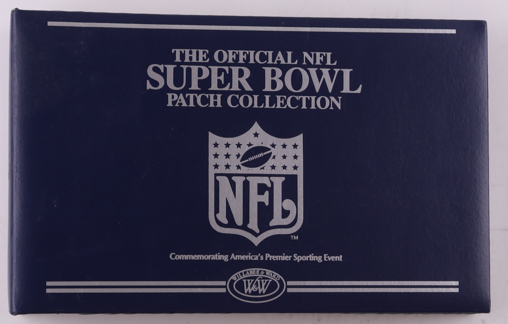 Official NFL Super Bowl Patches with Patch Collection Binders ...