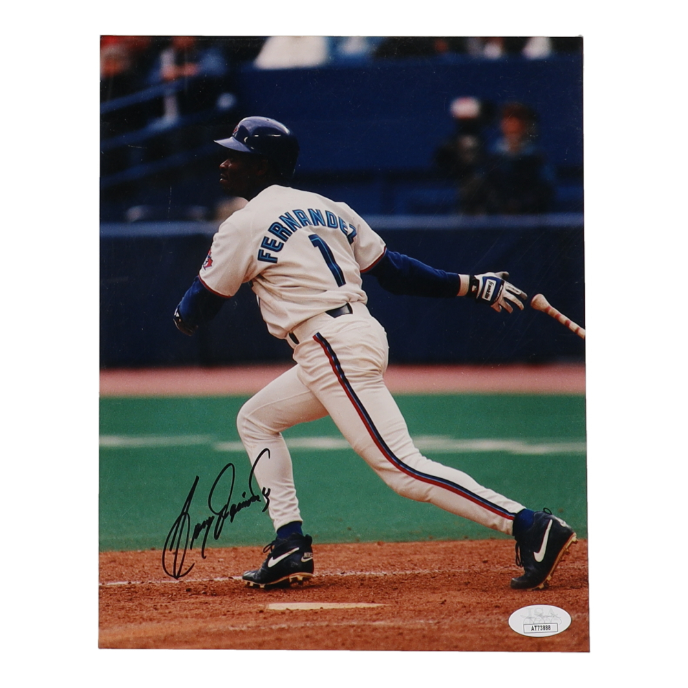 Tony Fernandez Signed Blue Jays 8x10 Photo (JSA) | Pristine Auction