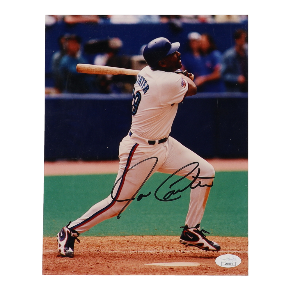 Joe Carter Signed Blue Jays 8x10 Photo (JSA) | Pristine Auction