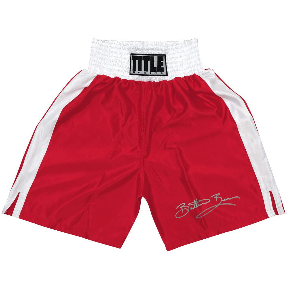 Eric "Butterbean" Esch Signed Title Boxing Trunks (Schwartz) | Pristine ...