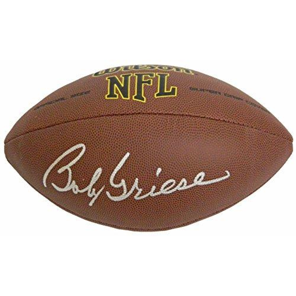 Bob Griese Signed NFL Football (Schwartz) | Pristine Auction