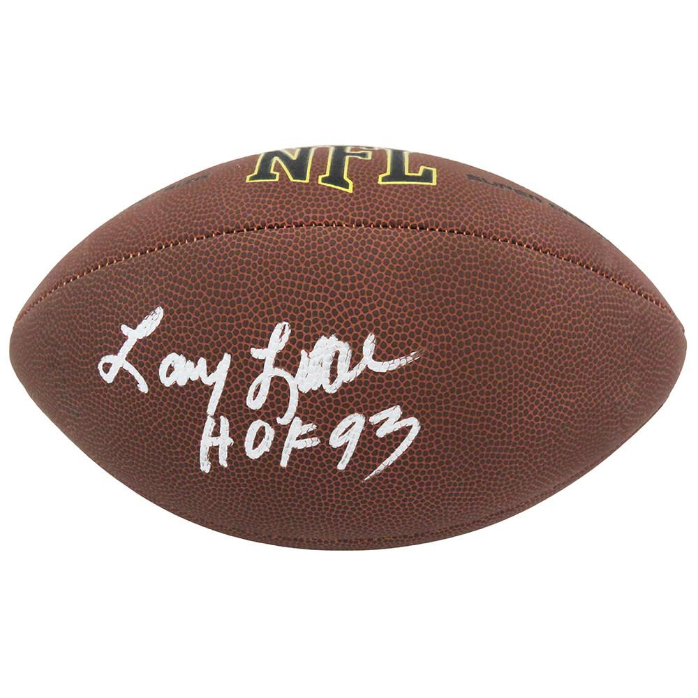 Larry Little Signed NFL Football Inscribed "HOF 93" (Schwartz ...