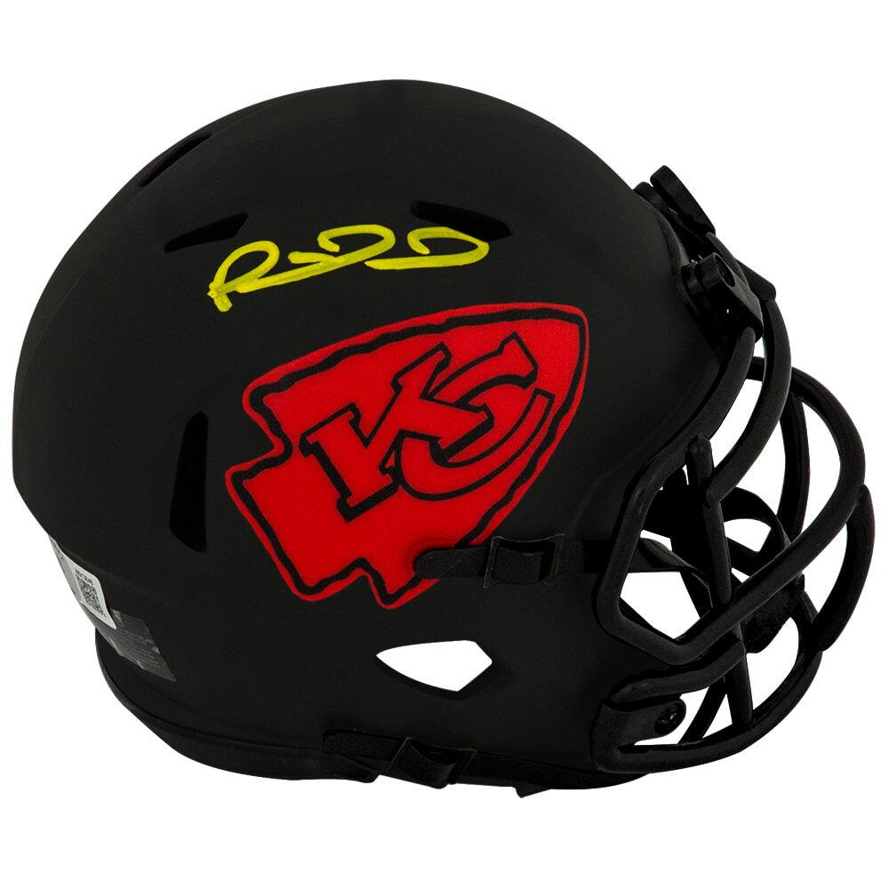 Patrick Mahomes Signed Chiefs Eclipse Alternate Speed Mini Helmet (Beckett) | Pristine Auction