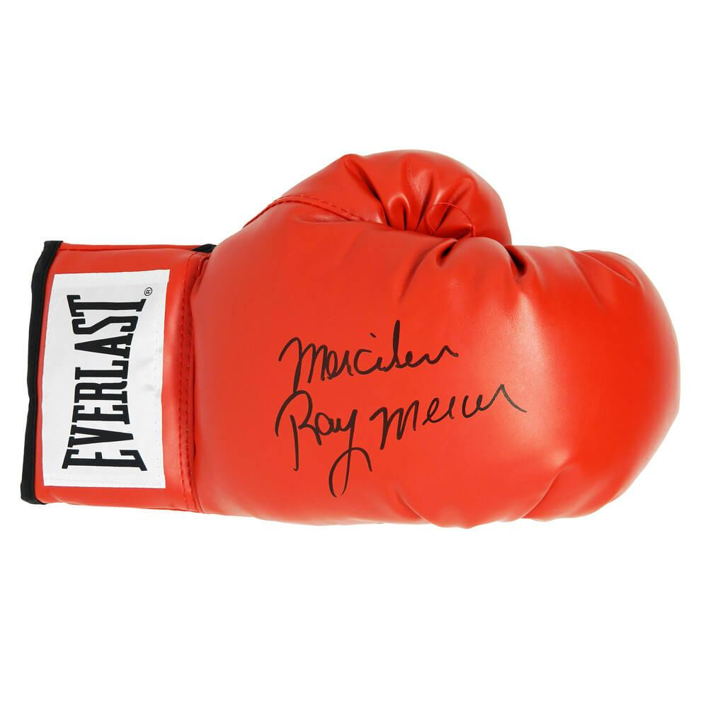 Ray Mercer Signed Everlast Boxing Glove Inscribed "Merciless" (Schwartz ...