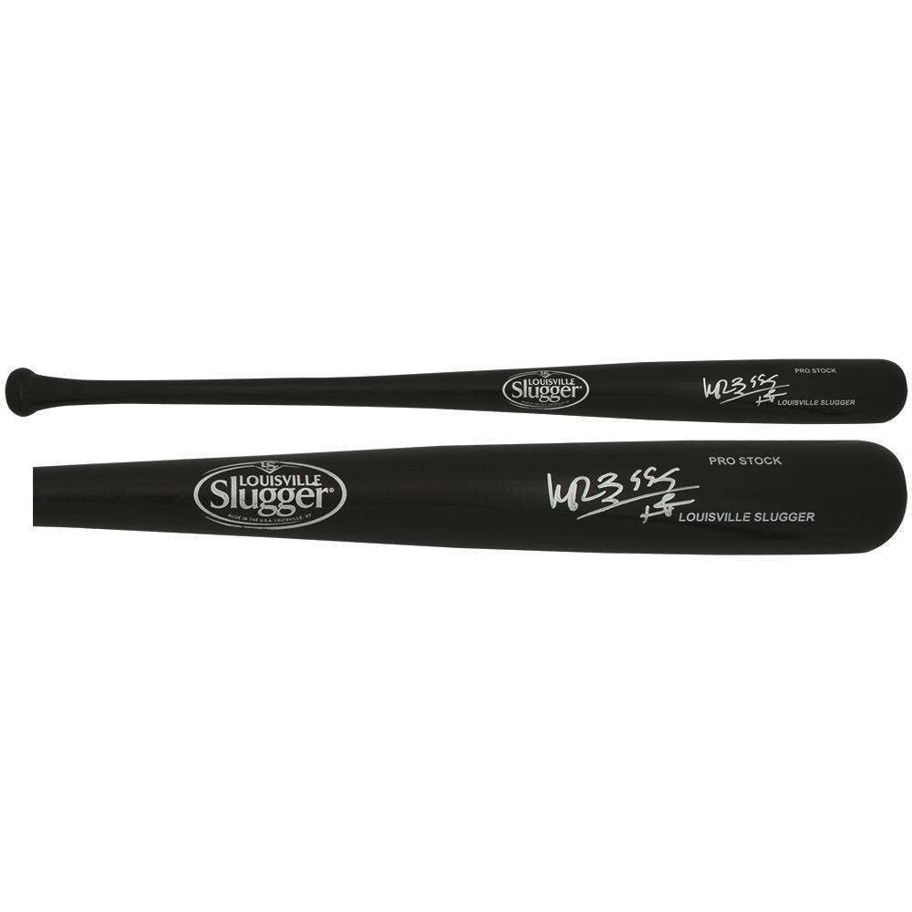 Manny Ramirez Signed Louisville Slugger Pro Baseball Bat Inscribed "555 ...