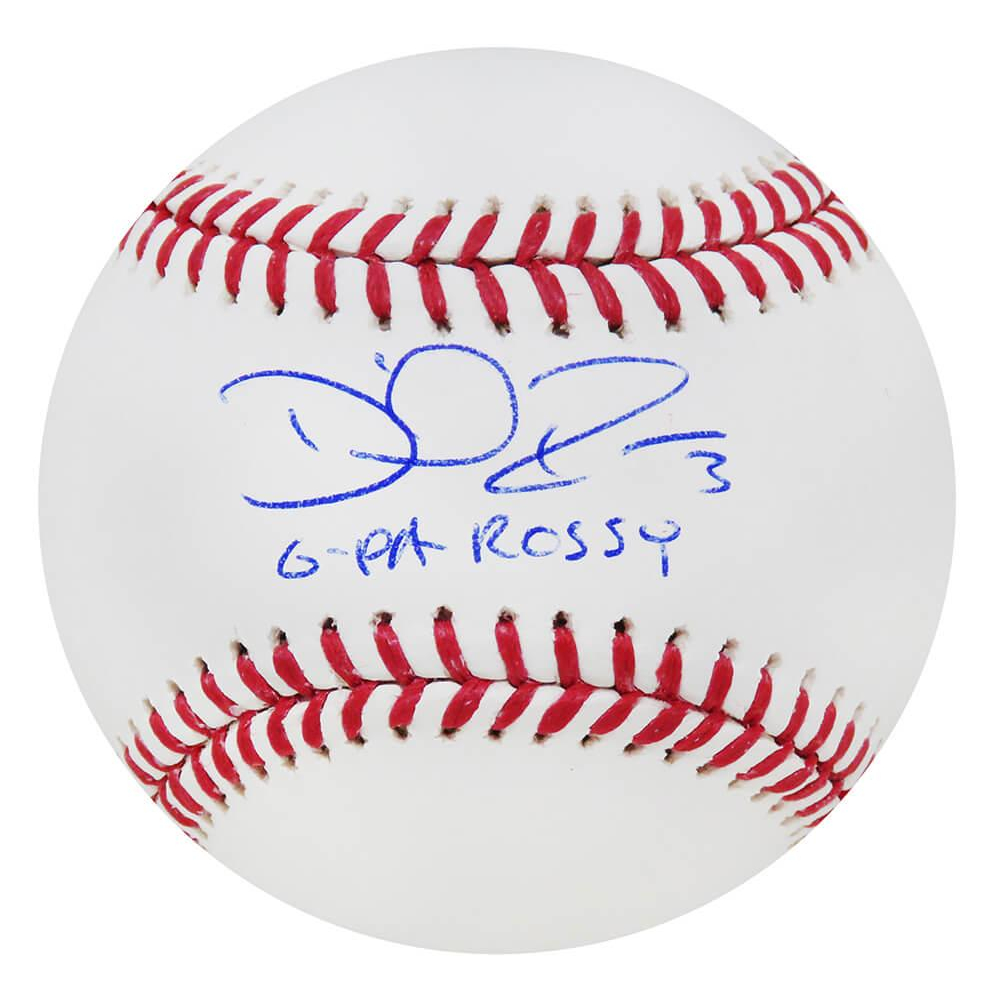 David Ross Signed OML Baseball Inscribed "G-PA-Rossy" (Schwartz ...