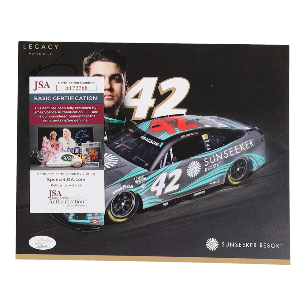 Noah Gragson Signed NASCAR 8x10 Photo (JSA) | Pristine Auction