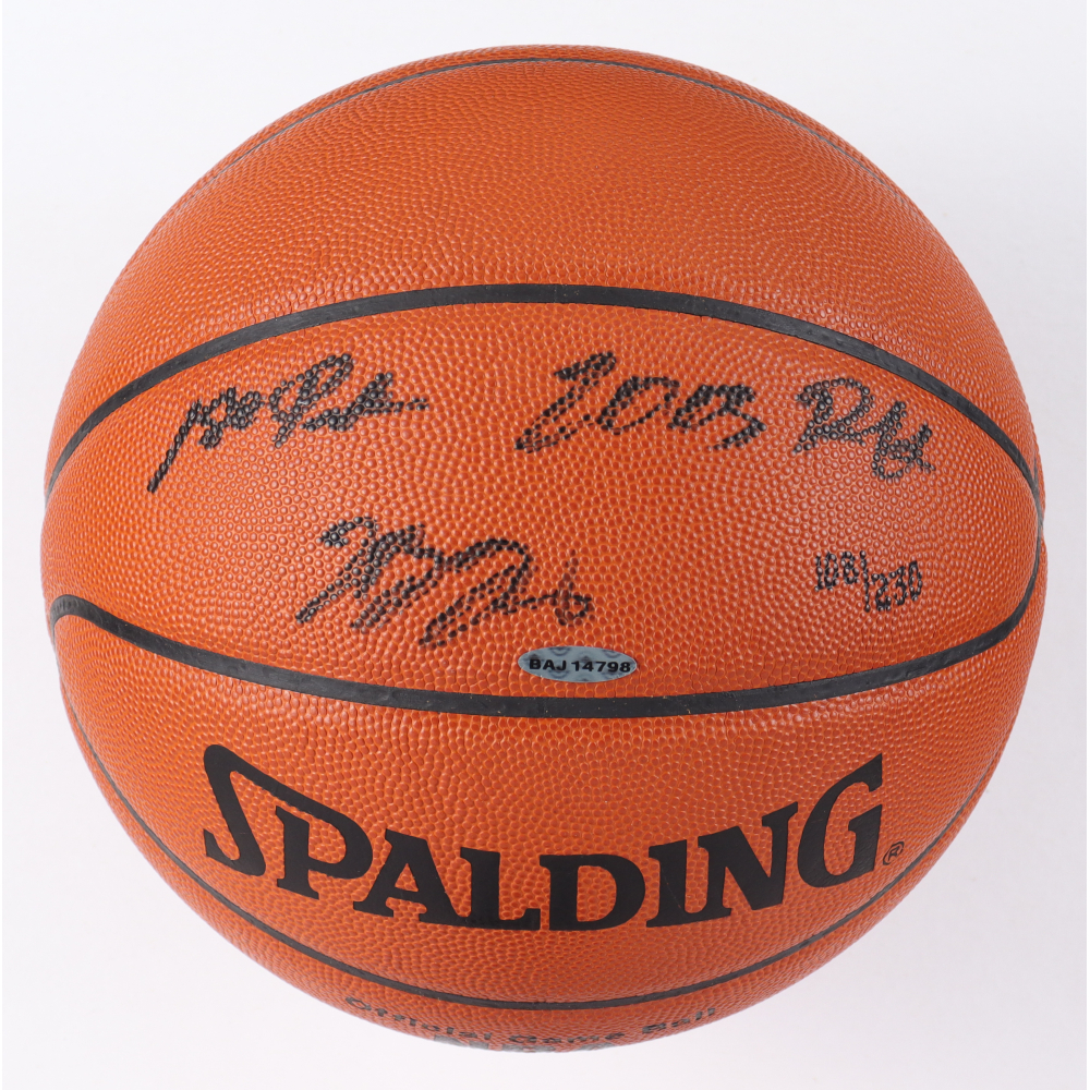 LeBron James Signed LE Official NBA Game Ball Inscribed "1st Pick 2003 ...