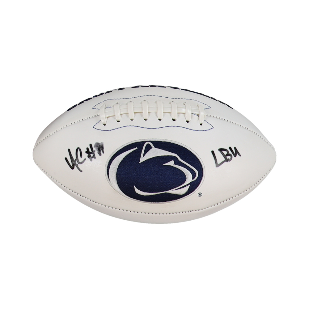 Abdul Carter Signed Penn State Nittany Lions Logo Football Inscribed ...