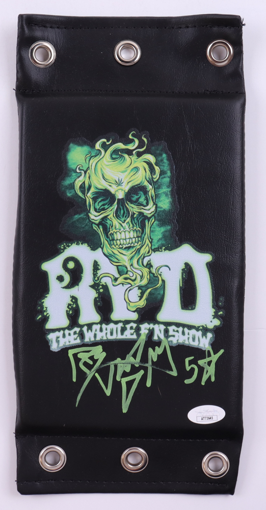 Rob Van Dam Signed Micro Turnbuckle Inscribed "5 Star" (JSA) | Pristine ...