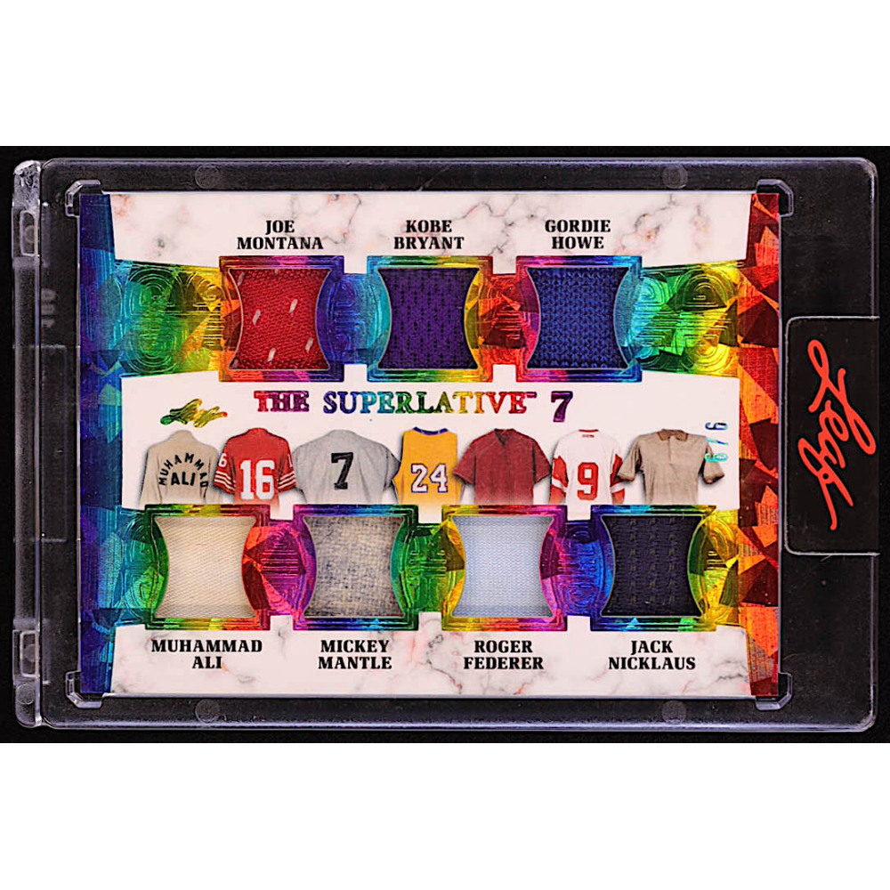 Joe Montana / Kobe Bryant / Gordie Howe / Muhammad Ali / Mickey Mantle ...