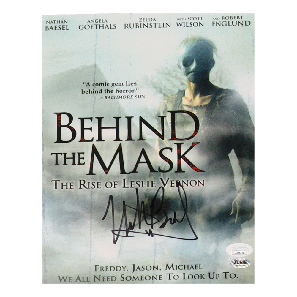 Nathan Baesel Signed "Behind the Mask: The Rise of Leslie Vernon" 8x10 ...