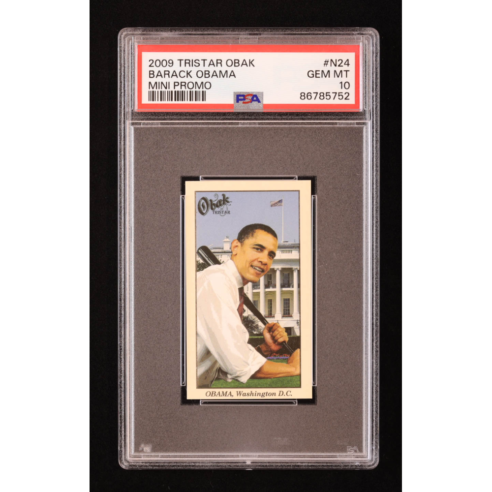 Barack Obama 2009 TRISTAR Obak National Convention Mini Promo #N24 (PSA ...