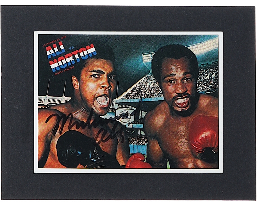 Muhammad Ali Signed 1993 Sporting Profiles The Greatest #44 Ali v ...