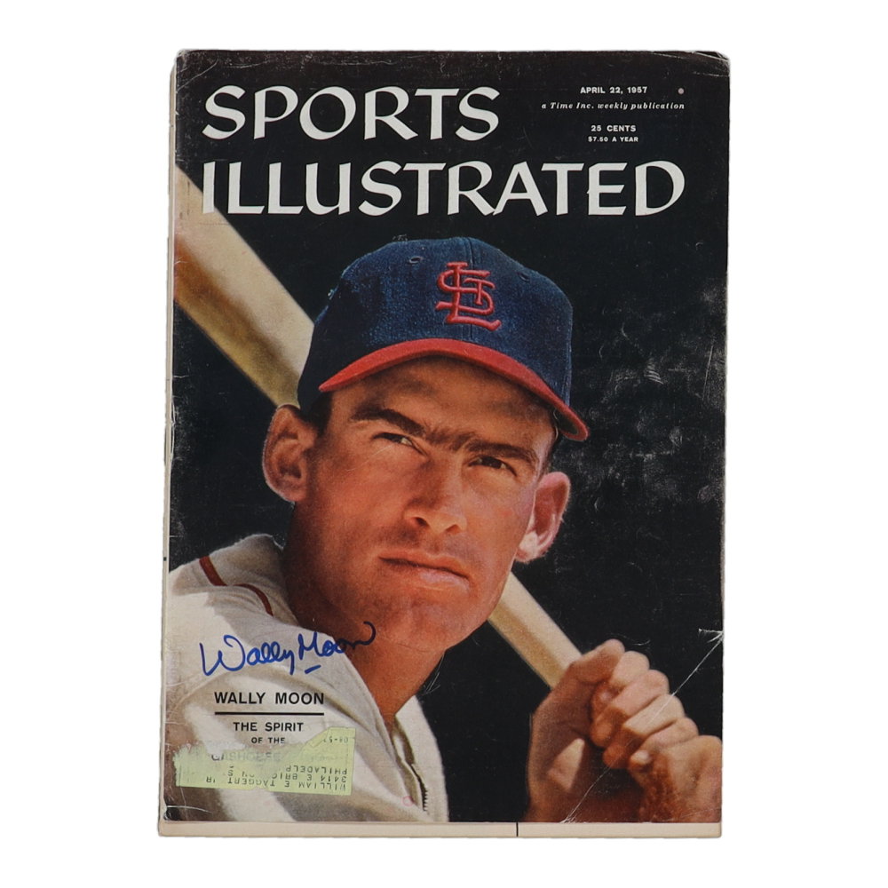 Wally Moon Signed 1957 Sports Illustrated Magazine (JSA) | Pristine Auction