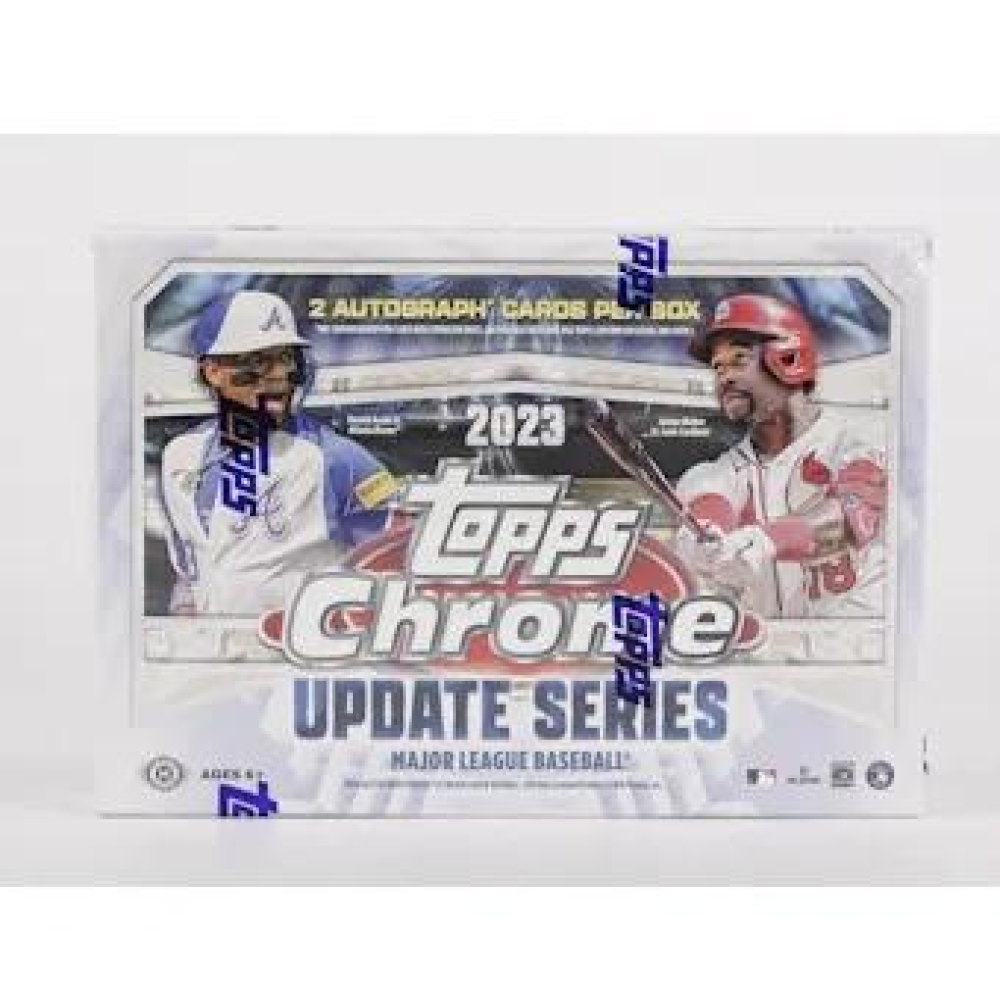 2023 Topps Chrome Update Series Baseball Breaker Delight Box with (12 ...