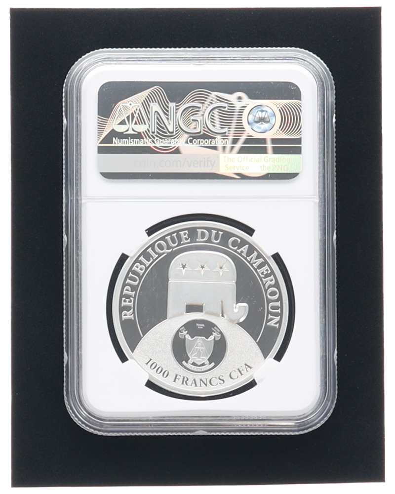 2020 Cameroon 1,000 Francs Silver Coin - Donald Trump All Together ...