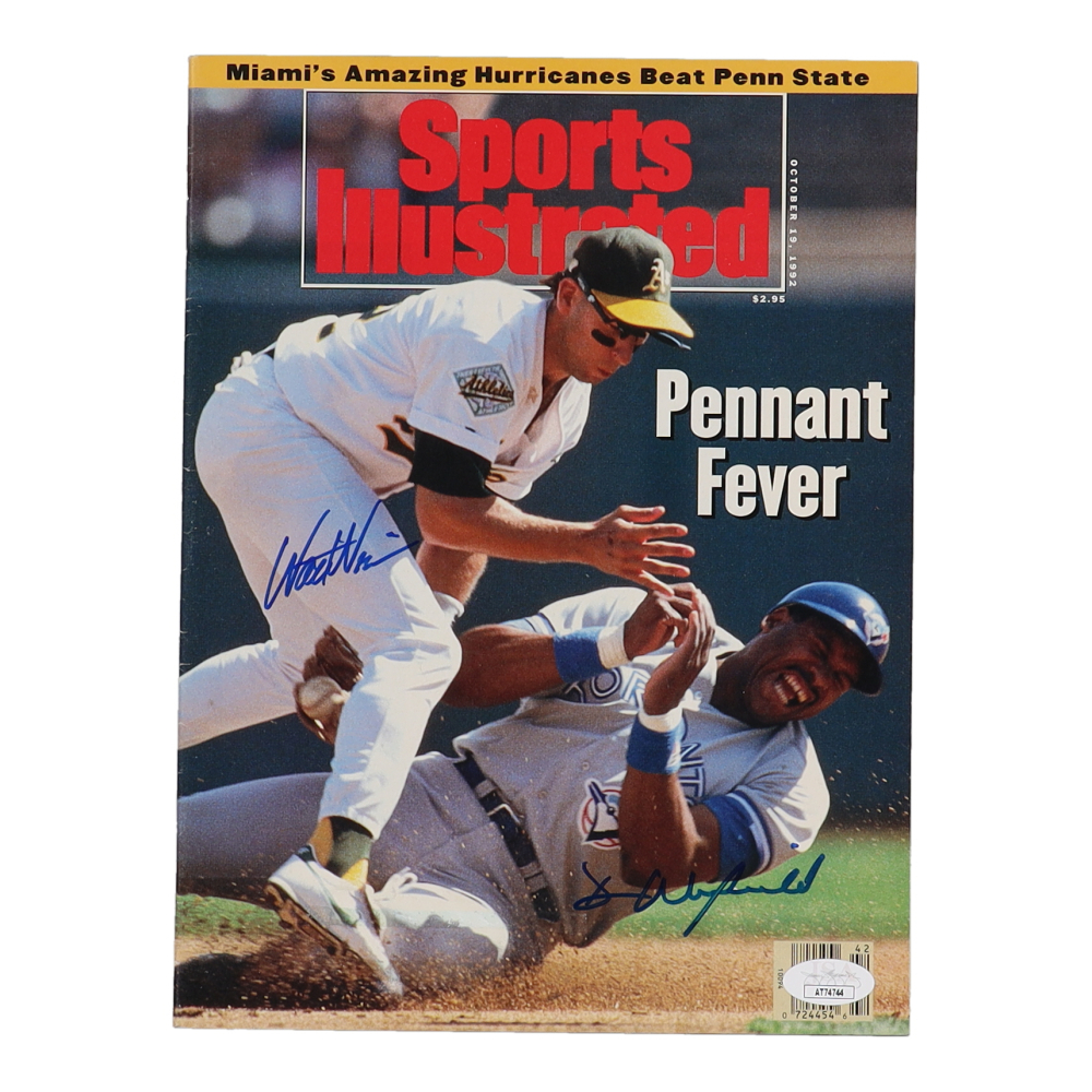 Dave Winfield & Walt Weiss Signed 1992 Sports Illustrated Magazine (JSA ...