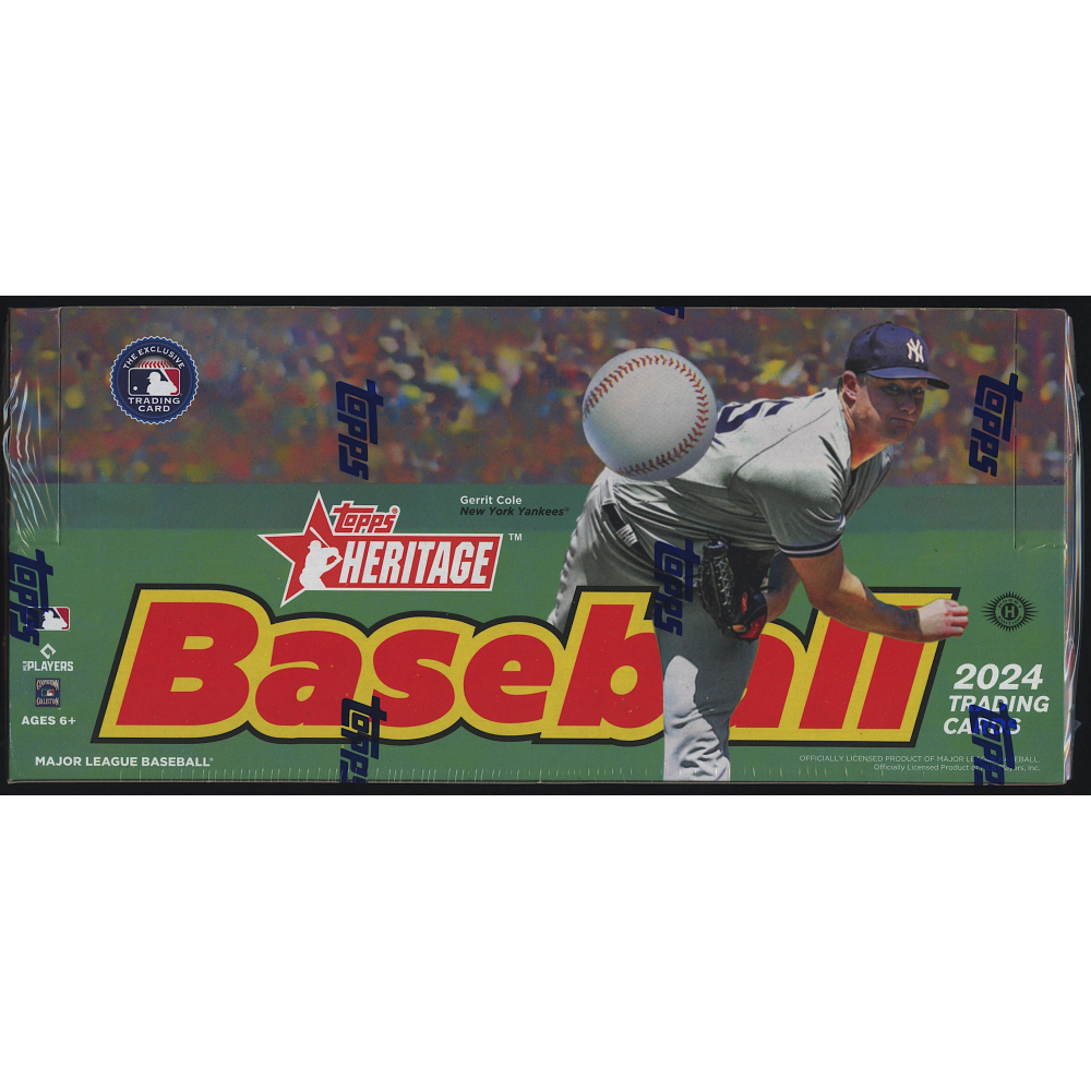 2024 Topps Heritage Baseball Hobby Box | Pristine Auction 2024 Topps Heritage Baseball Hobby Box | Pristine Auction