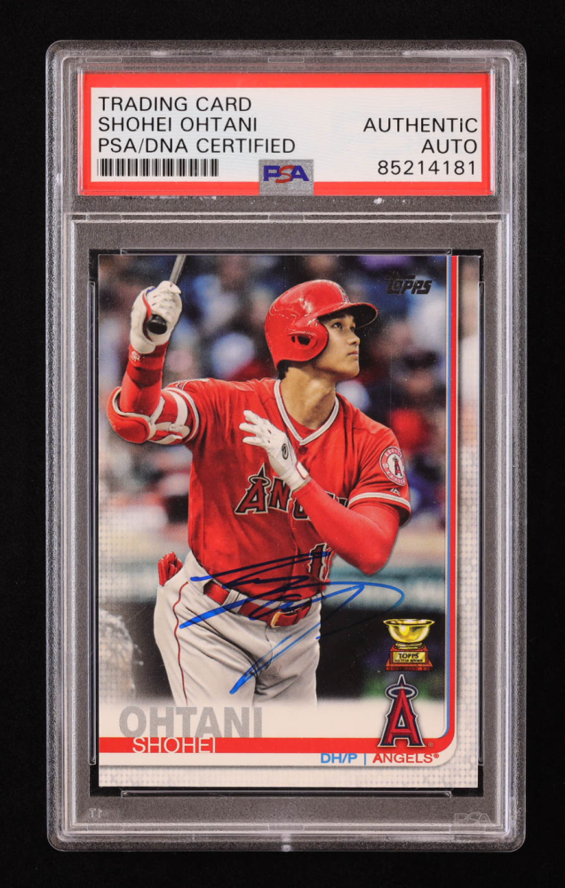 Shohei Ohtani Signed 2019 Topps #250 (PSA) | Pristine Auction