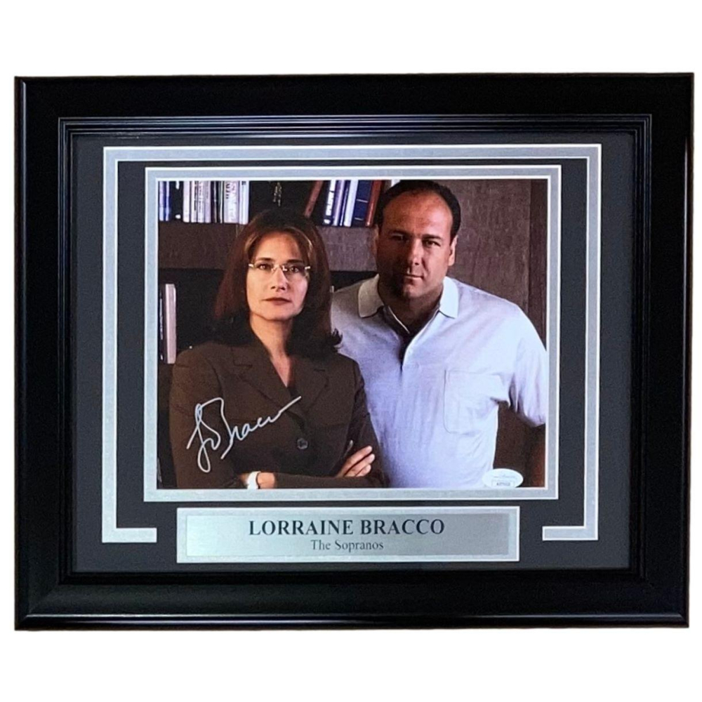 Lorraine Bracco Signed "The Sopranos" Custom Framed Photo (JSA ...