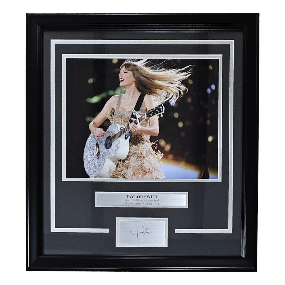 Taylor Swift Custom Framed Photo | Pristine Auction