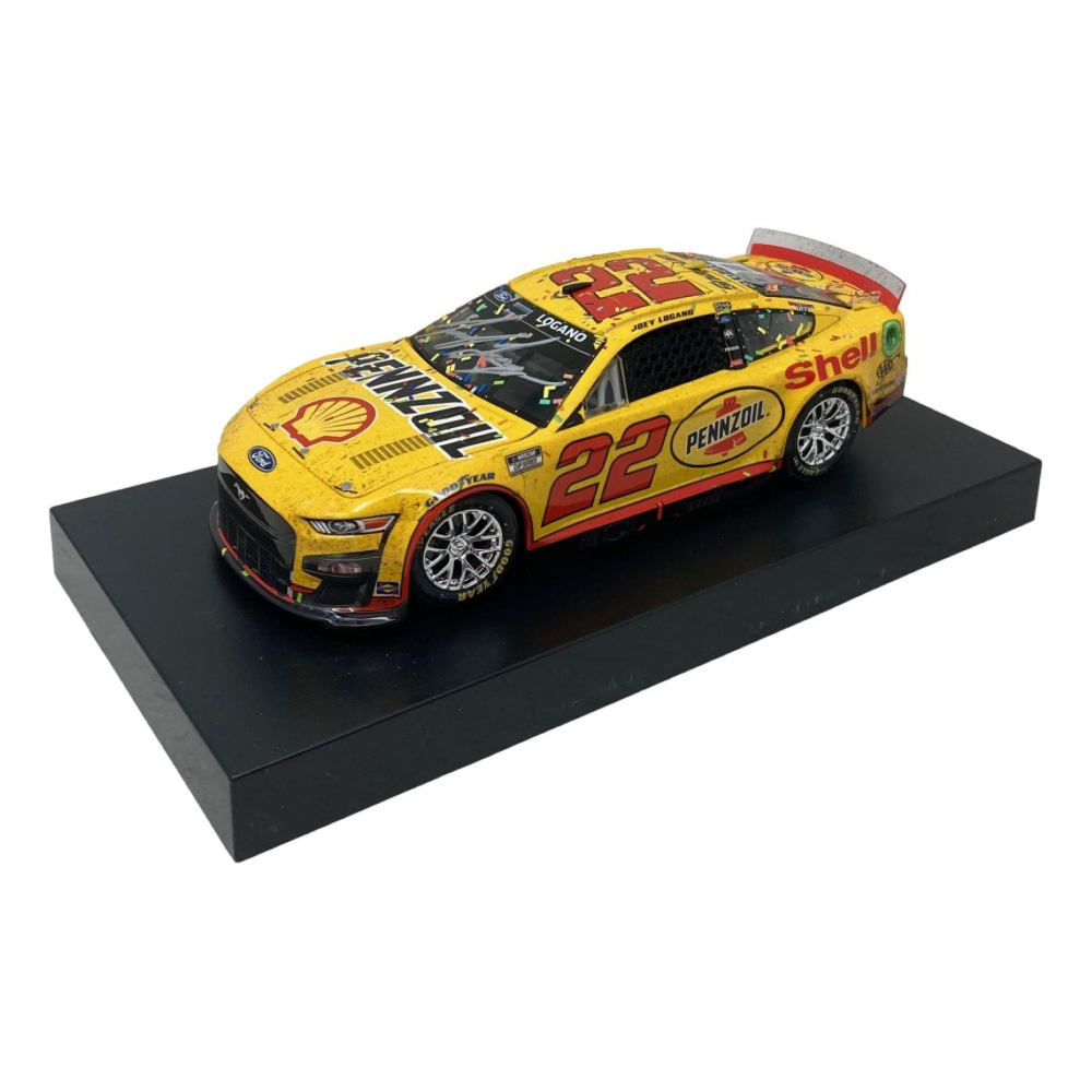 Joey Logano Signed LE NASCAR #22 Shell-Penzoil 2022 Mustang - 1:24 ...