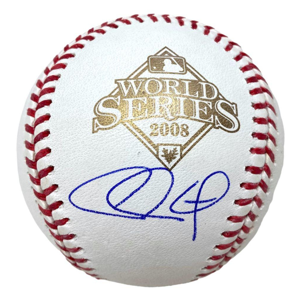 Chase Utley Signed 2008 World Series Baseball (Fanatics & MLB ...