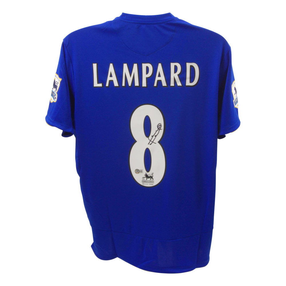 Frank Lampard Signed Chelsea Jersey (Beckett) | Pristine Auction