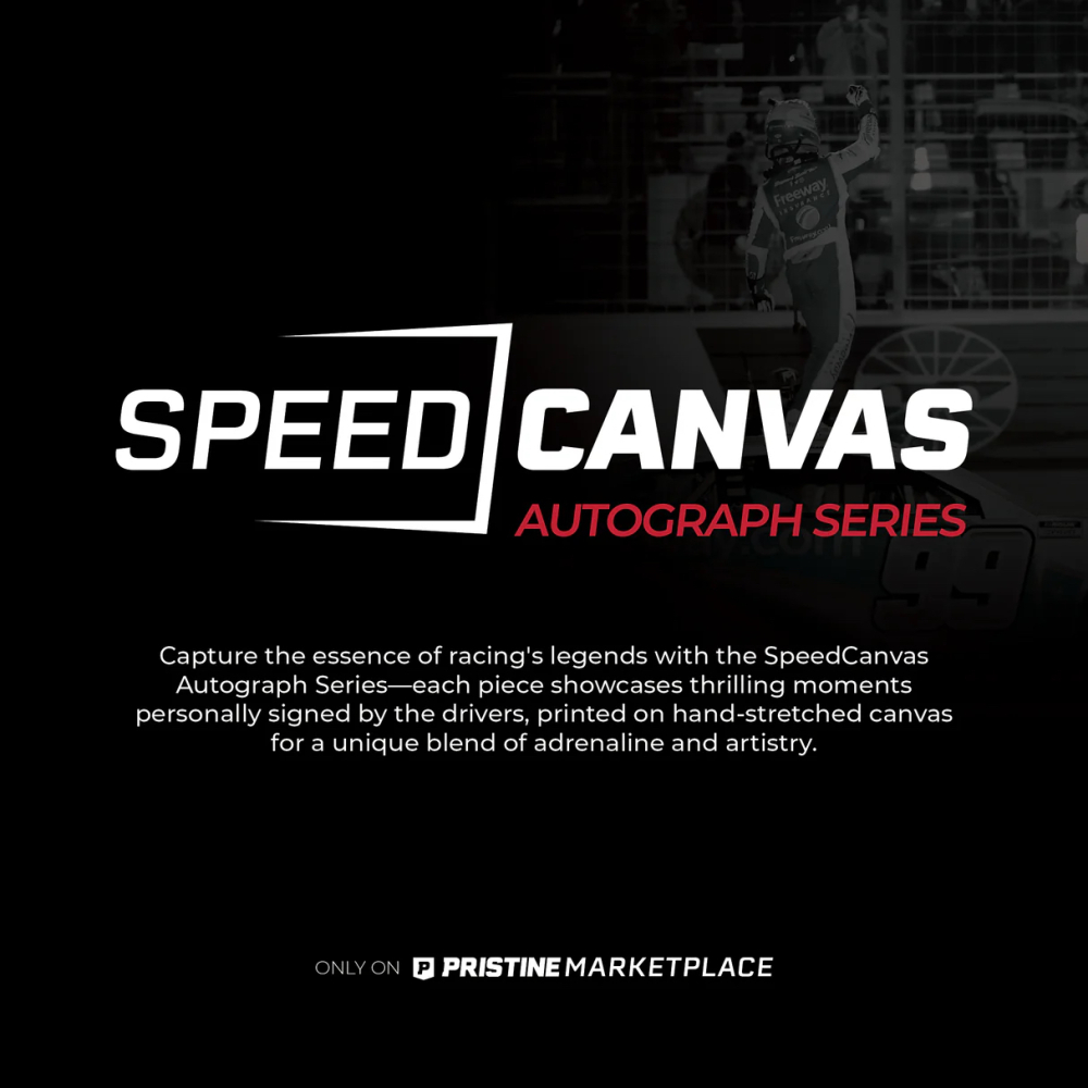 Daniel Suárez Signed NASCAR 2024 Atlanta Win | 3-Wide Finish | 20x30 ...