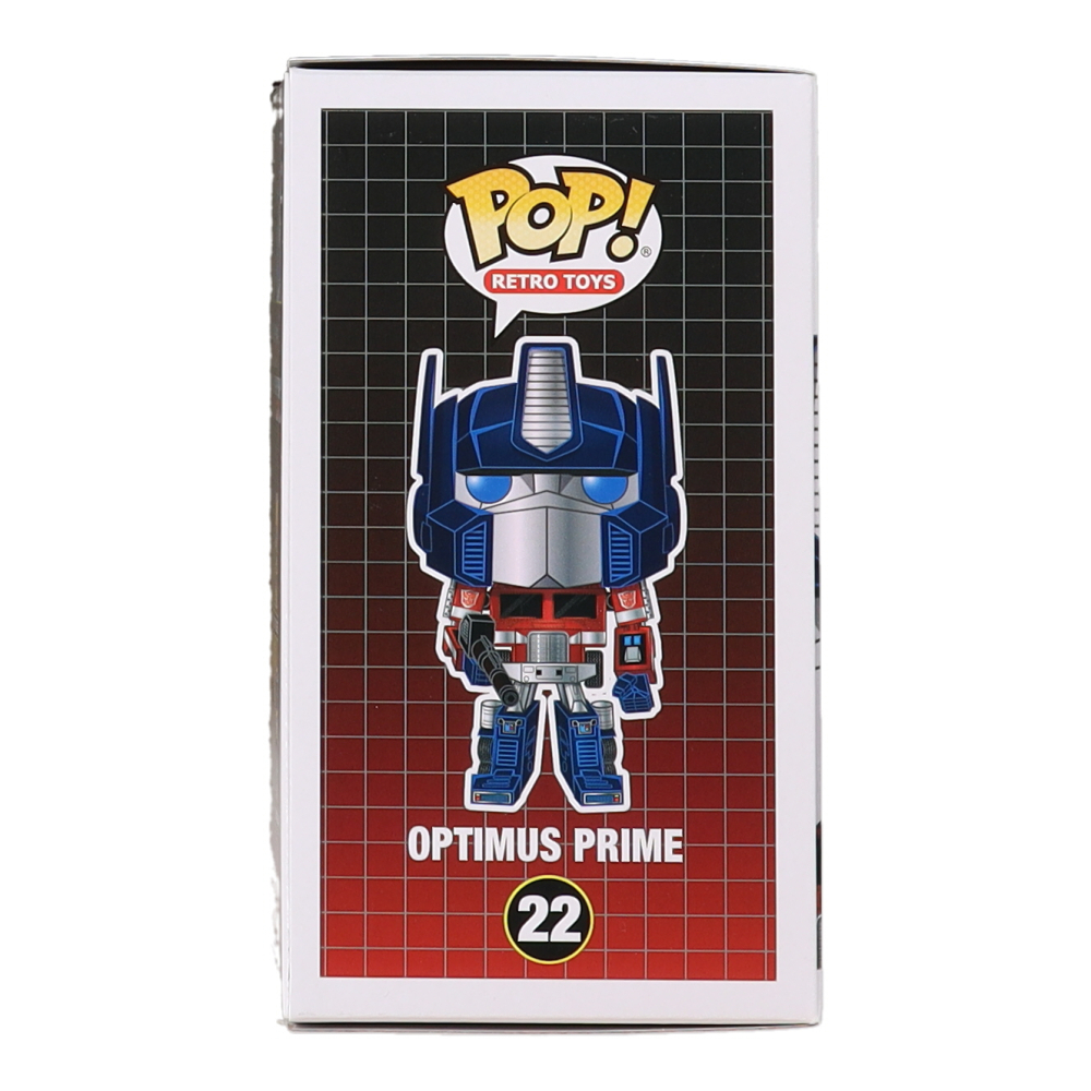 Peter Cullen Signed "Transformers" #22 Optimus Prime Funko Pop! Vinyl ...