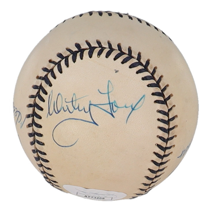 Mickey Mantle Commemorative OAL Baseball Signed by Whitey Ford, Hector ...