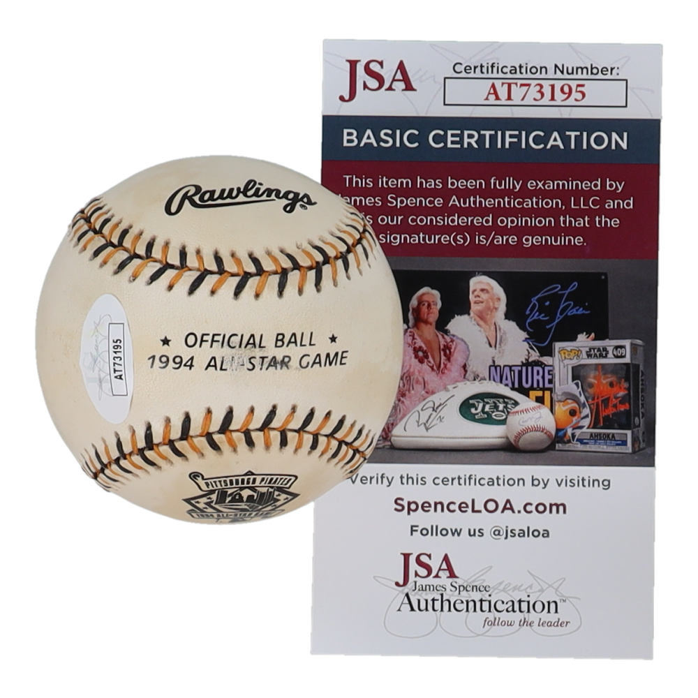 Greg Maddux Signed 1994 All-Star Game Baseball (JSA) | Pristine Auction