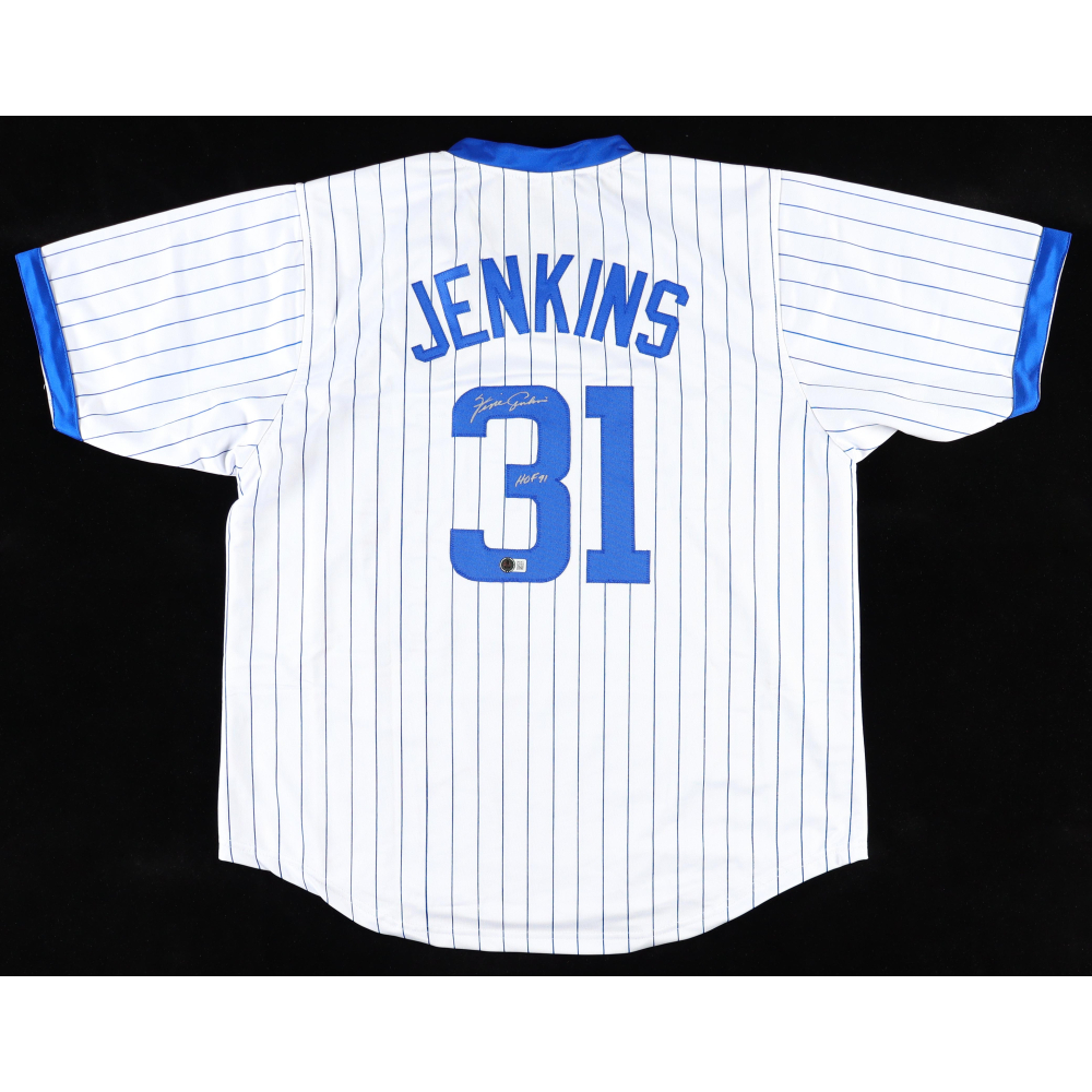 Fergie Jenkins Signed Jersey Inscribed Fergie Jenkins Signed Jersey Inscribed